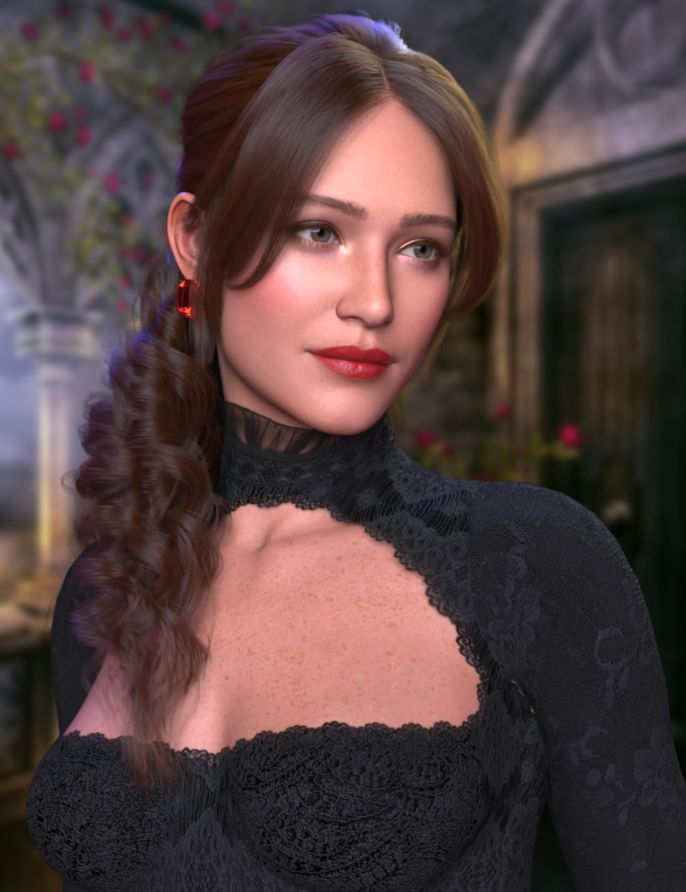 dForce Gail Hair for Genesis 9 | Daz 3D