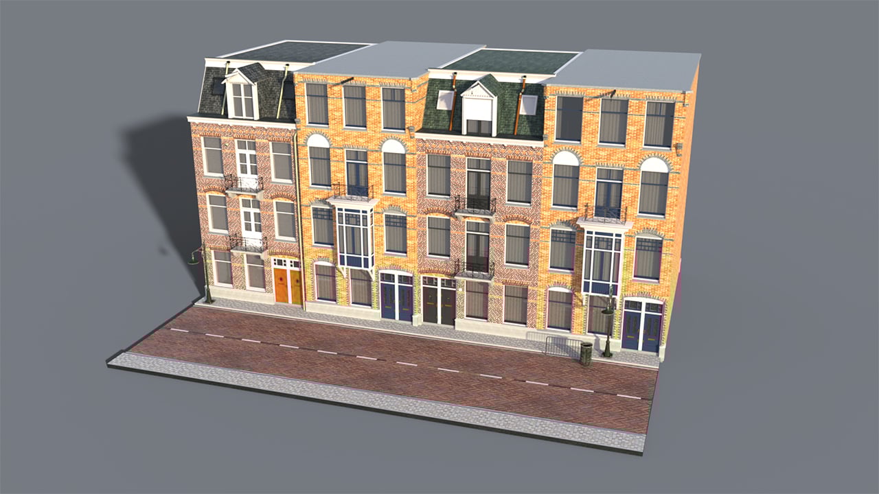 Echo Street Blocks | Daz 3D