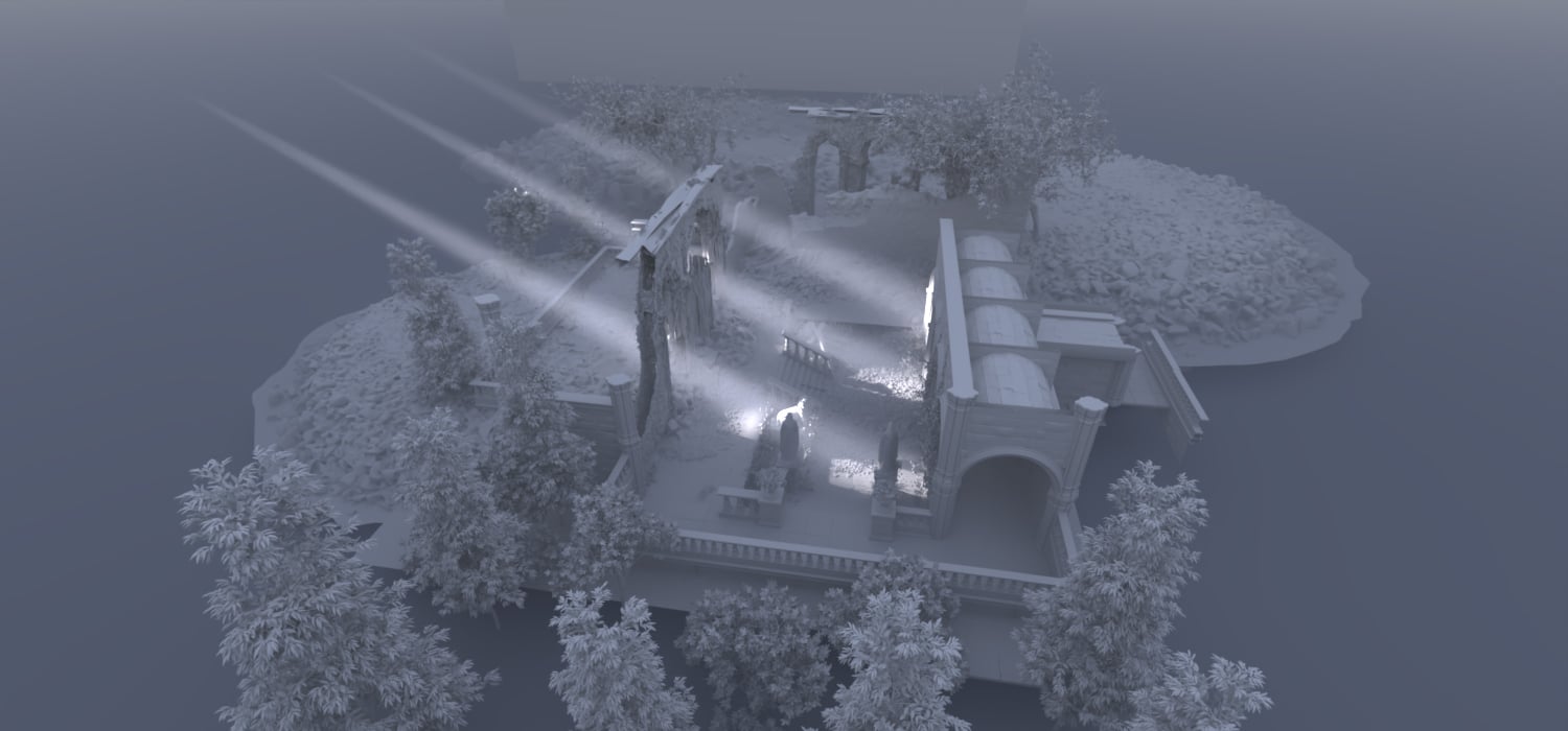 Mystic Gothic Ruins For Gothika | Daz 3D
