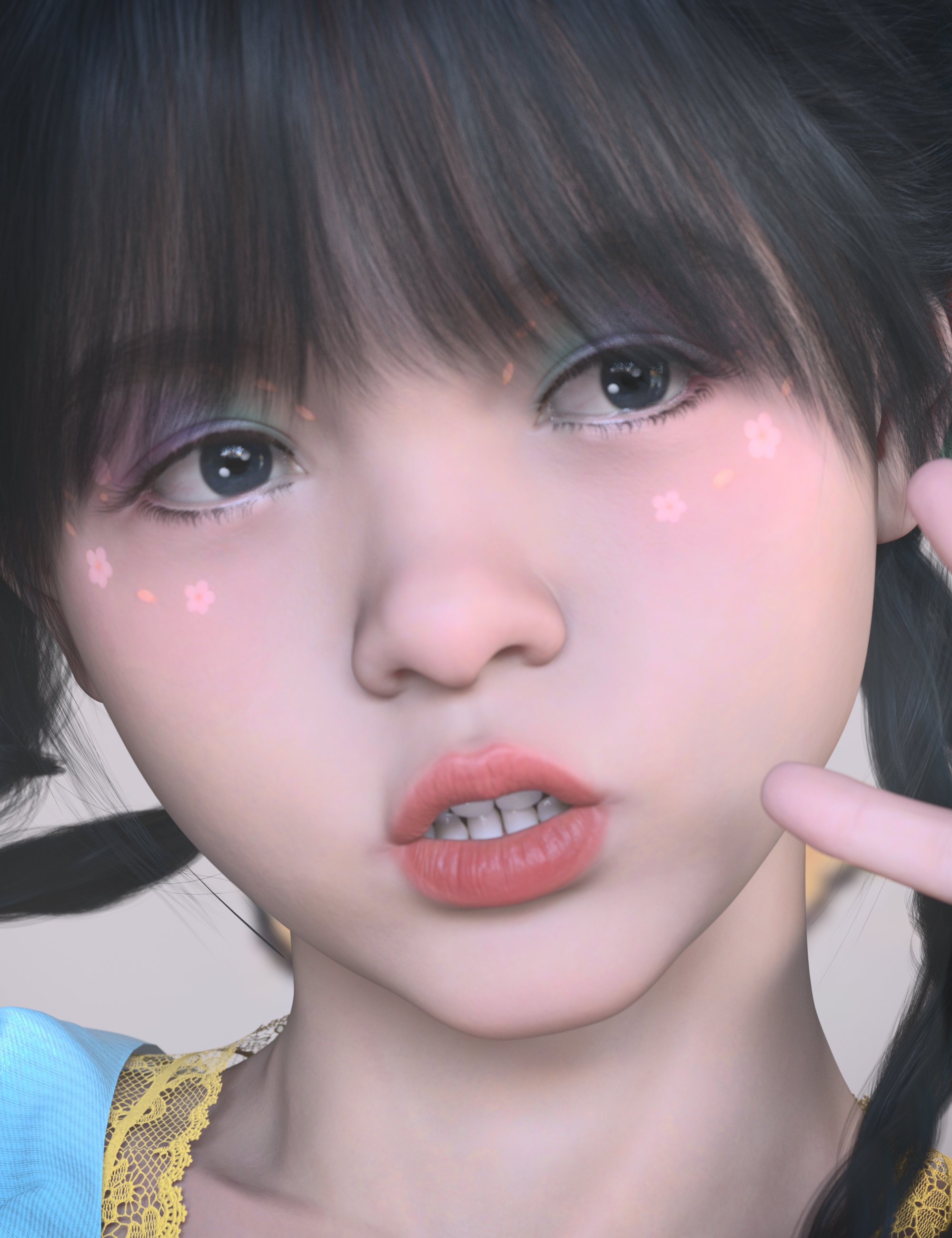 GF Luna Drizzle HD for Genesis 9 Feminine | Daz 3D