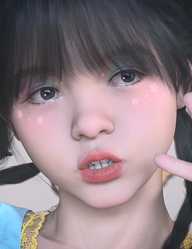 GF Luna Drizzle HD for Genesis 9 Feminine | Daz 3D