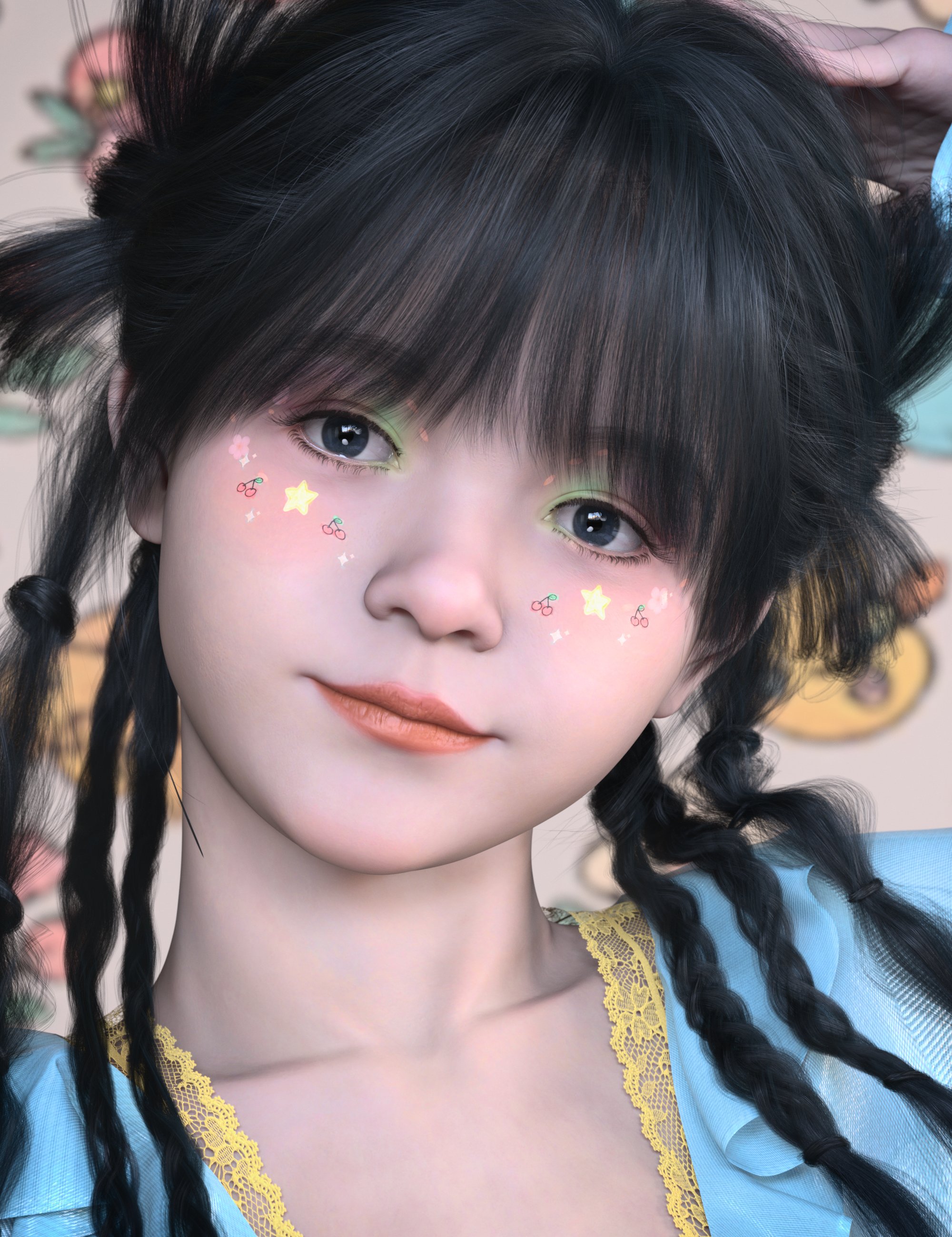 GF Luna Drizzle HD for Genesis 9 Feminine | Daz 3D