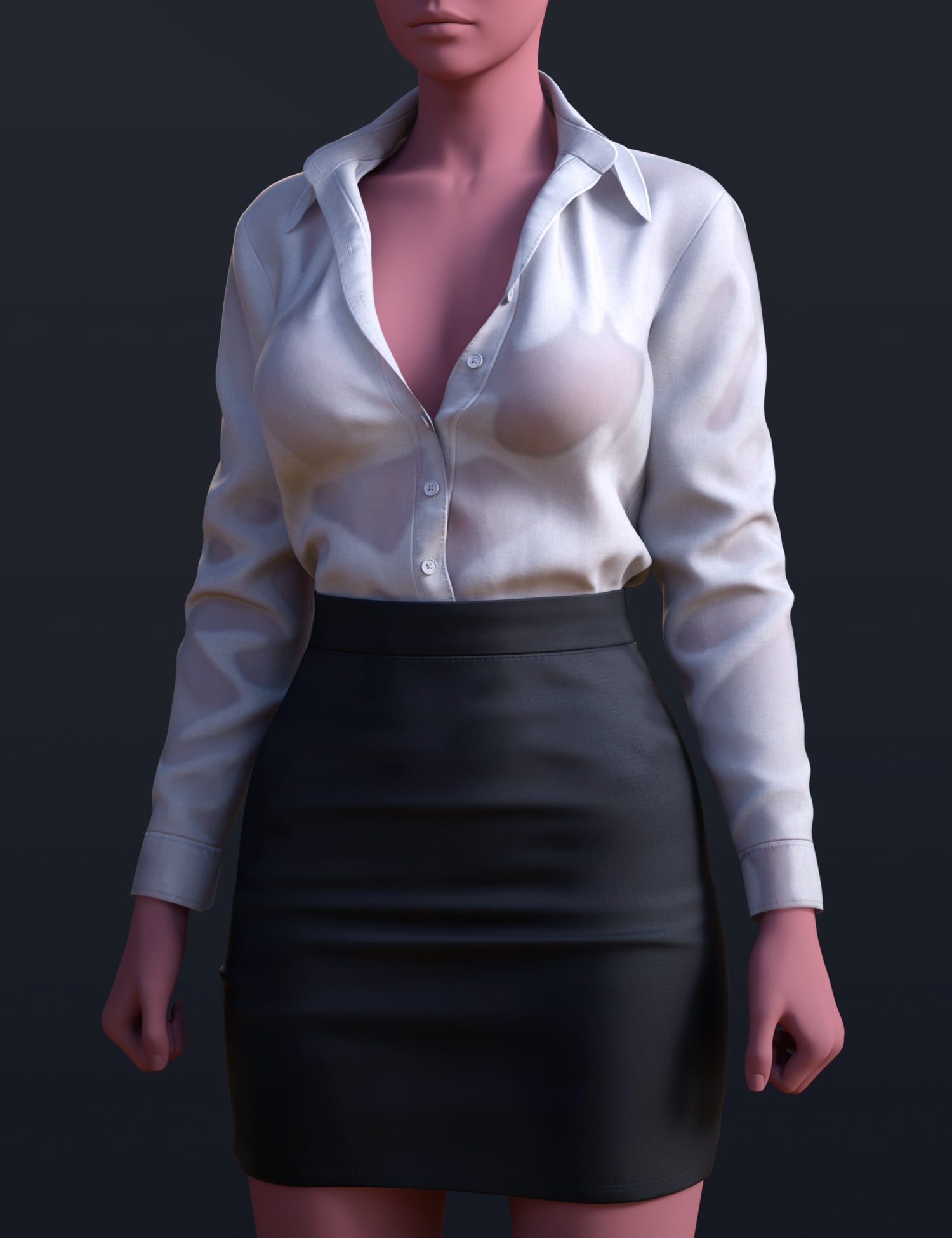 BS Office Lady Suit for Genesis 9 | Daz 3D