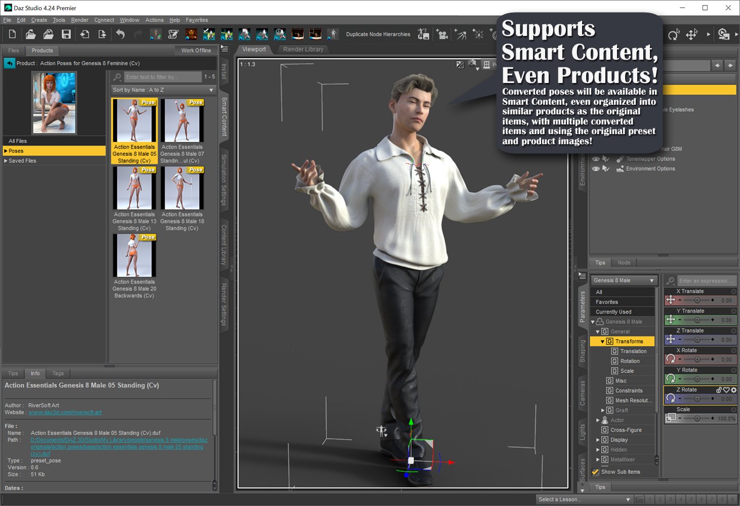 Bone Minion Batch Converter for Genesis 9 Poses | Daz 3D