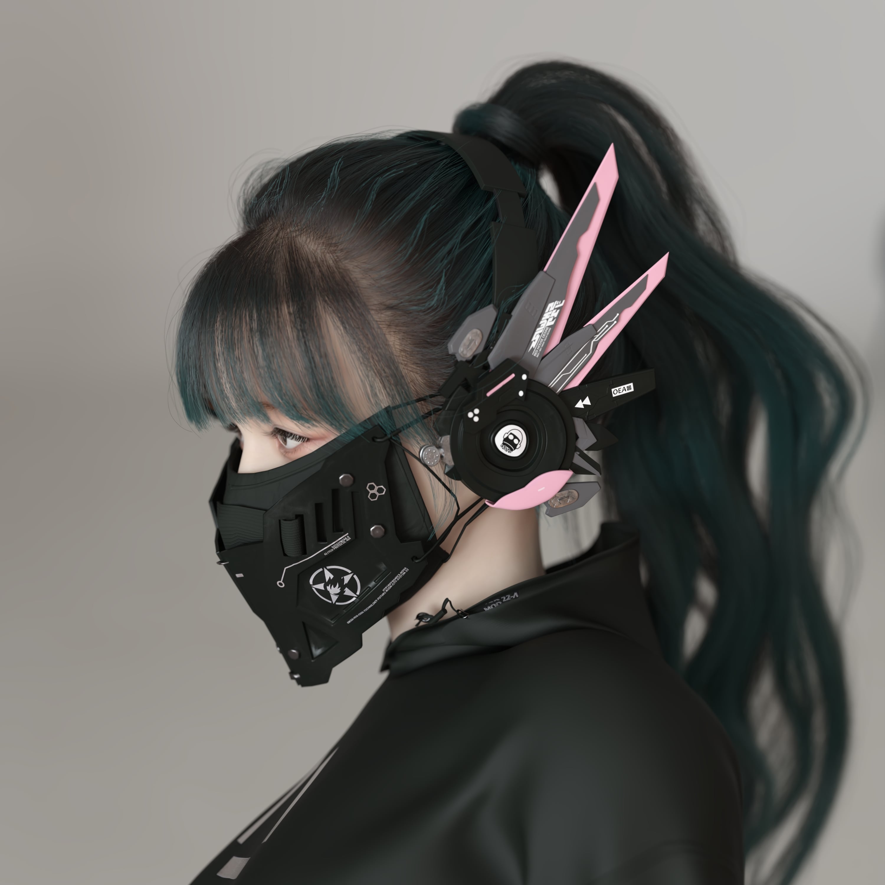 dForce Princess Mu's Techwear Outfit | Daz 3D
