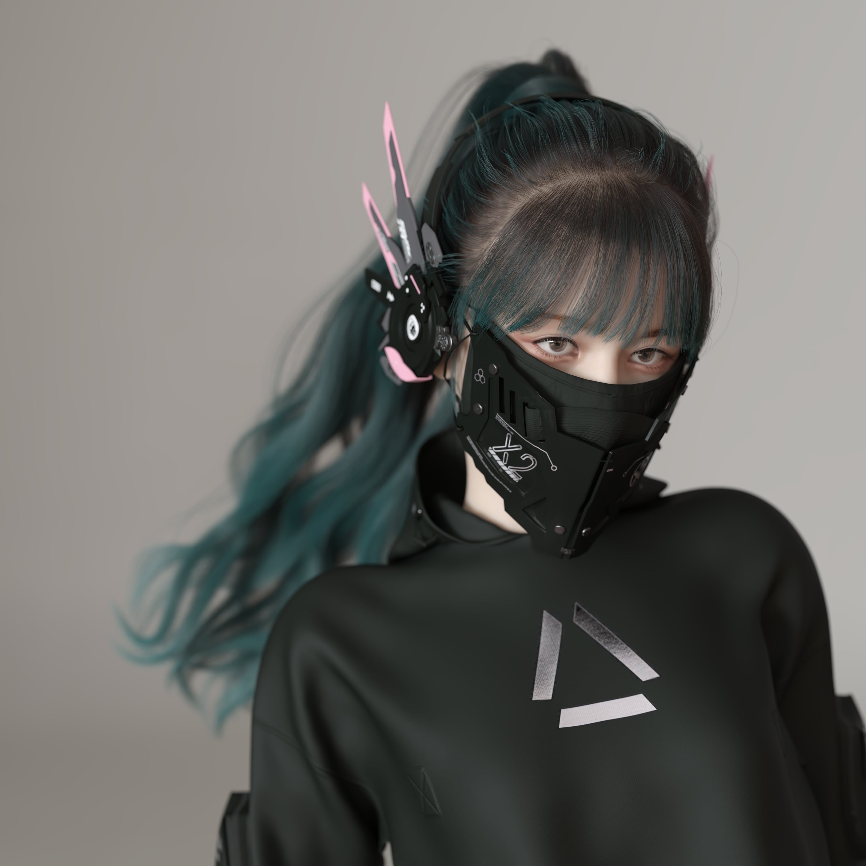 dForce Princess Mu's Techwear Outfit | Daz 3D