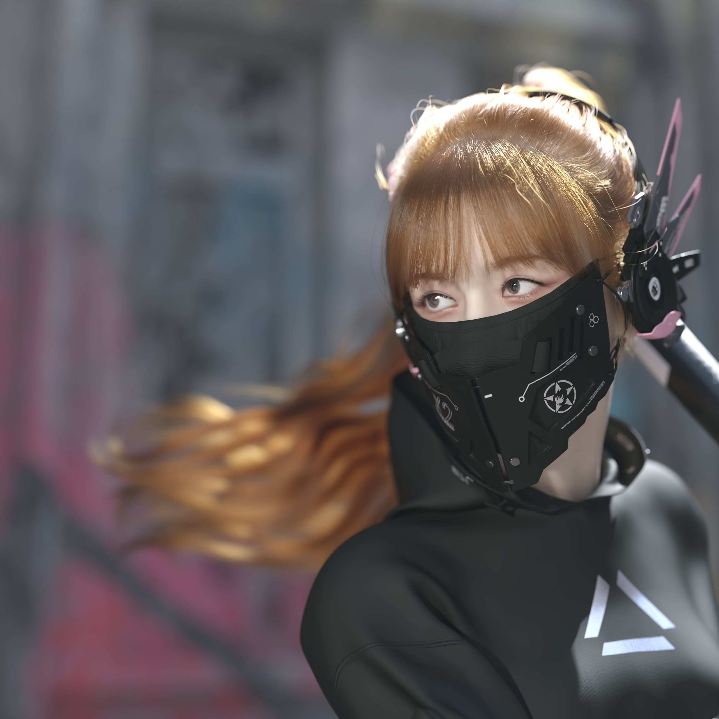 dForce Princess Mu's Techwear Outfit | Daz 3D