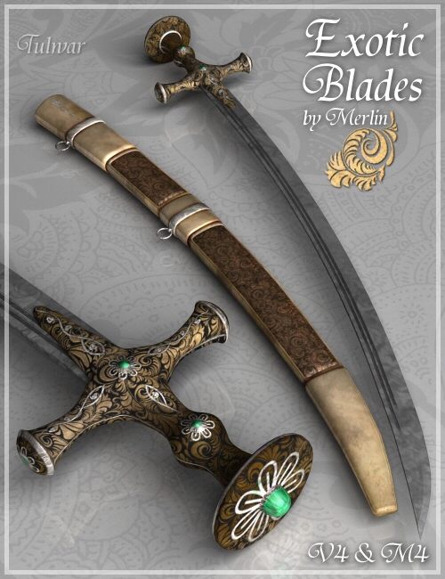 Exotic Blades by Merlin | Daz 3D