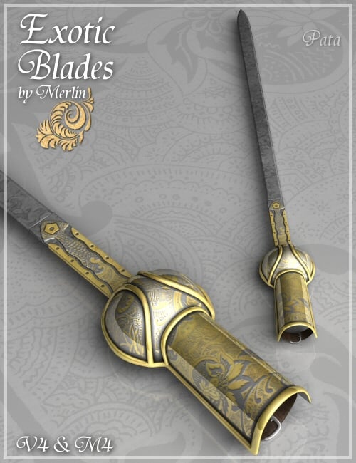 Exotic Blades by Merlin | Daz 3D