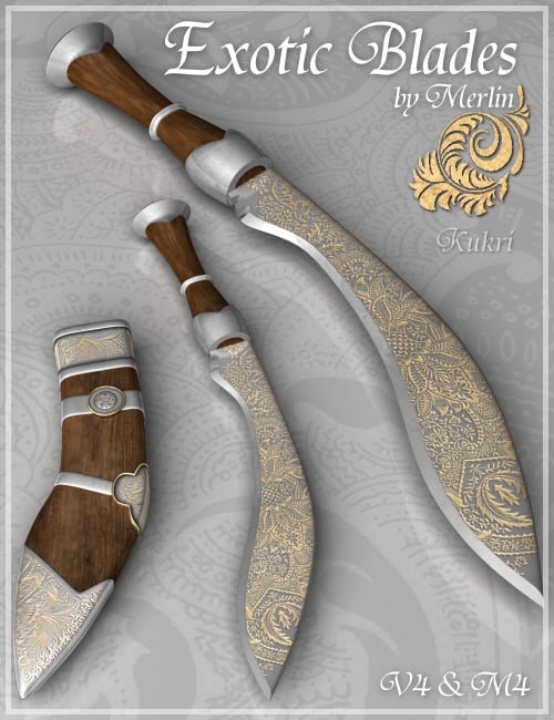 Exotic Blades by Merlin | Daz 3D