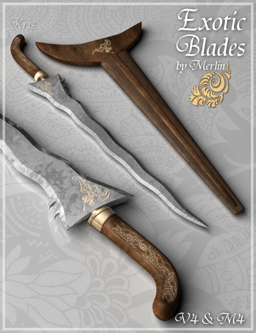 Exotic Blades by Merlin | Daz 3D