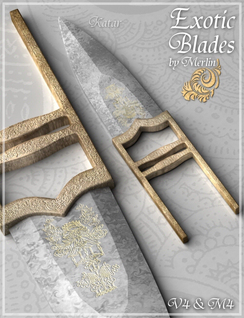 Exotic Blades by Merlin | Daz 3D