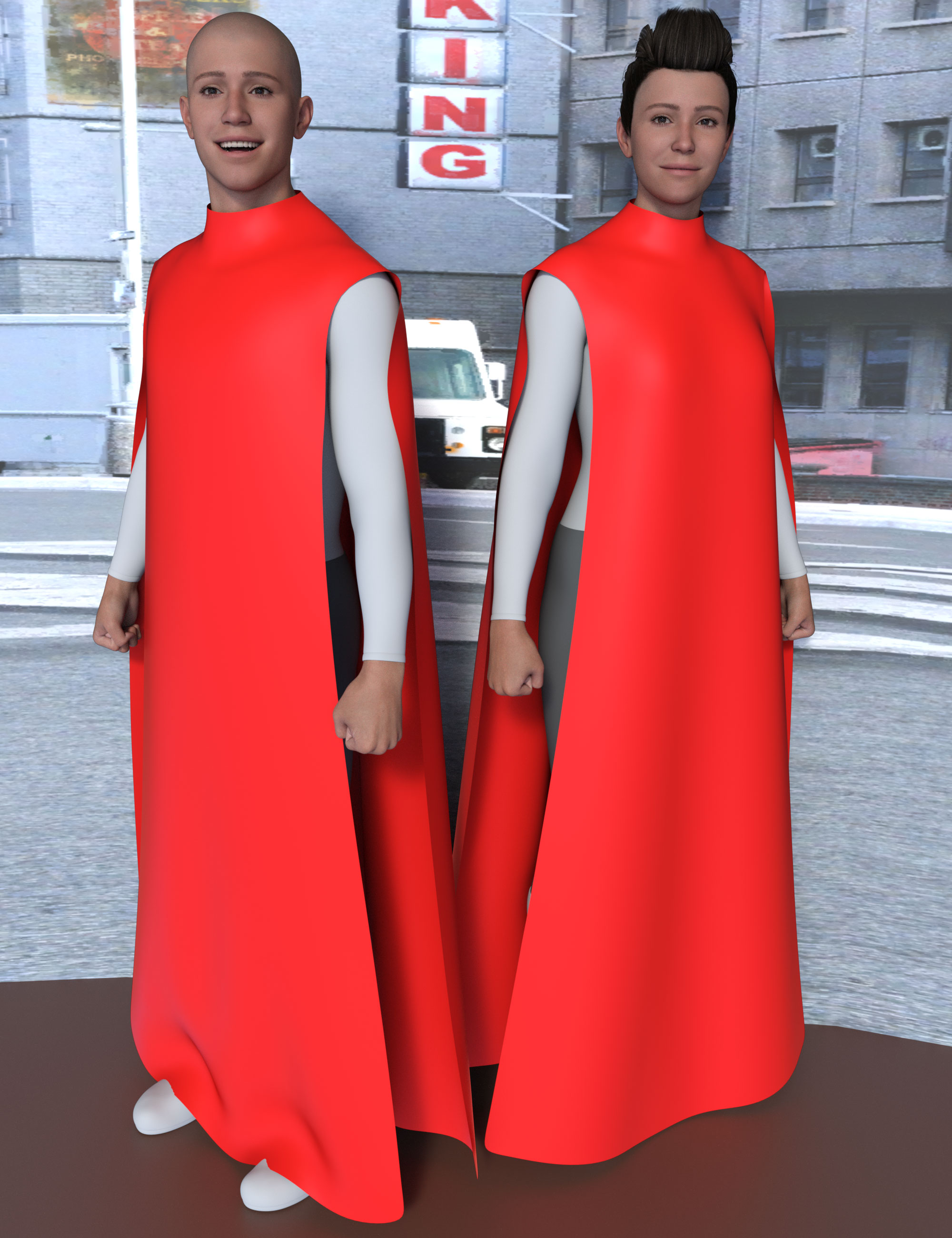 Cloak 001 MMKBGenesis 9 dForce | Daz 3D