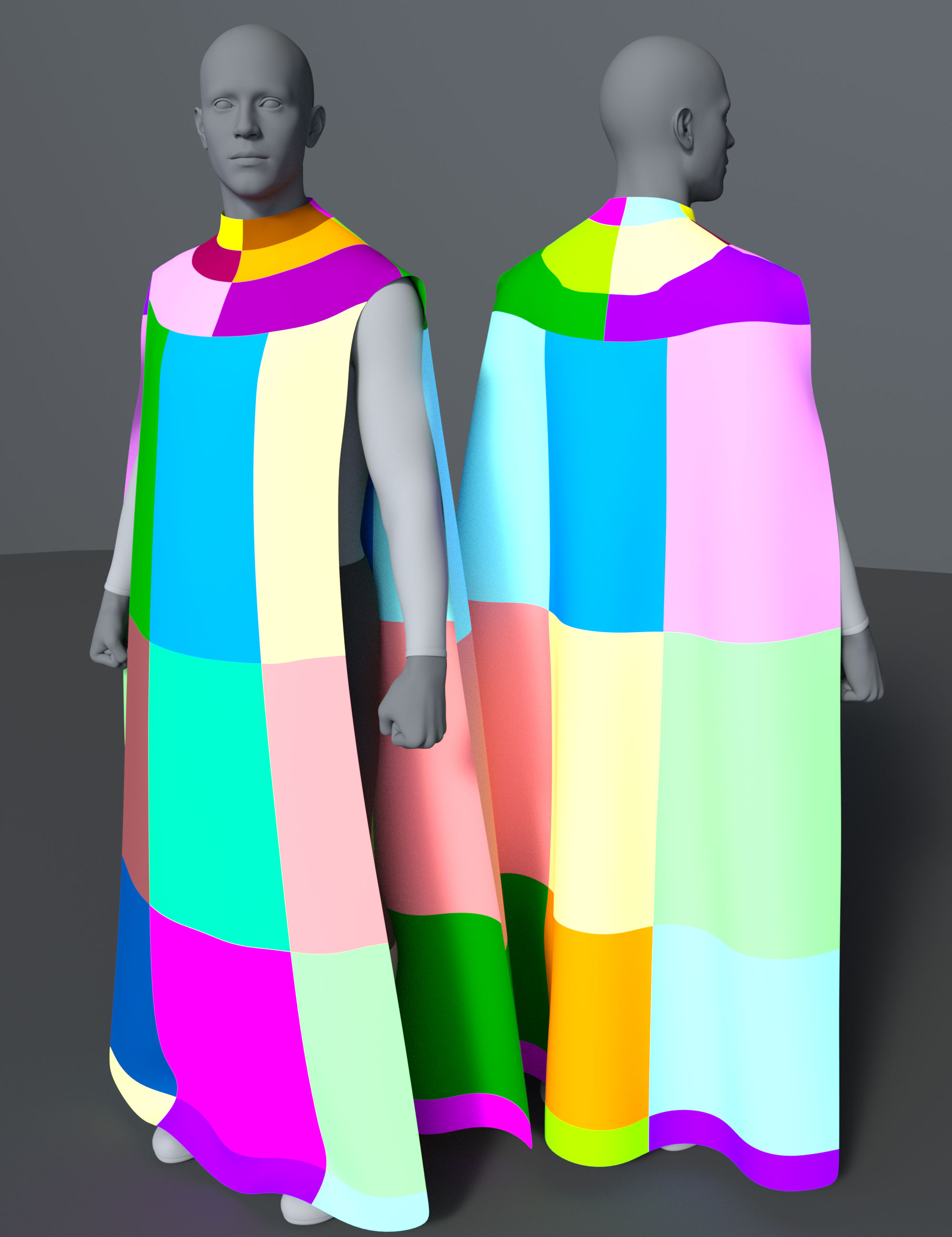 Cloak 001 MMKBGenesis 9 dForce | Daz 3D