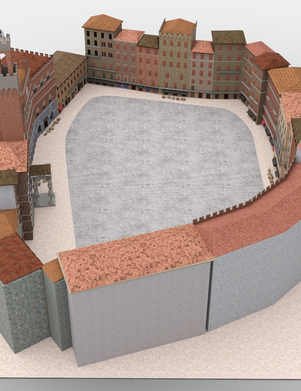 Renaissance Courtyard for DAZ Studio | Daz 3D
