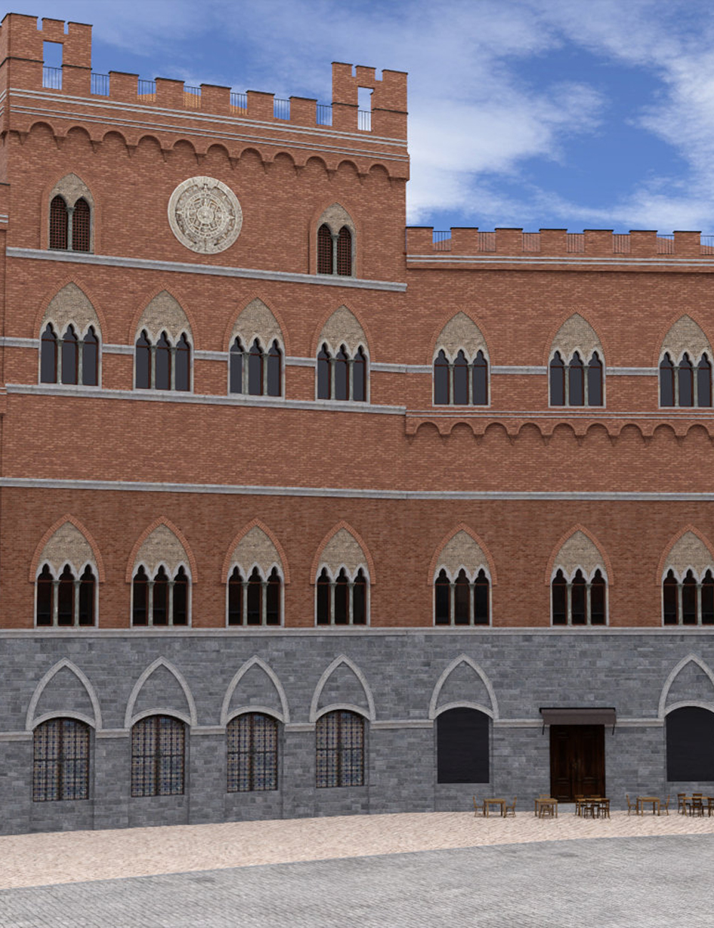 Renaissance Courtyard for DAZ Studio | Daz 3D