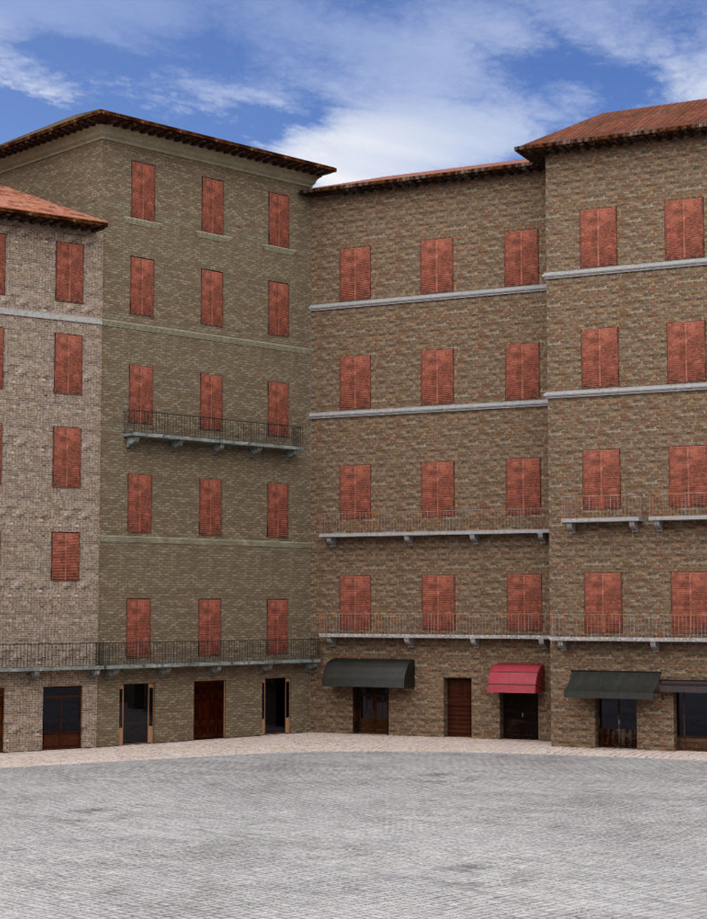 Renaissance Courtyard for DAZ Studio | Daz 3D