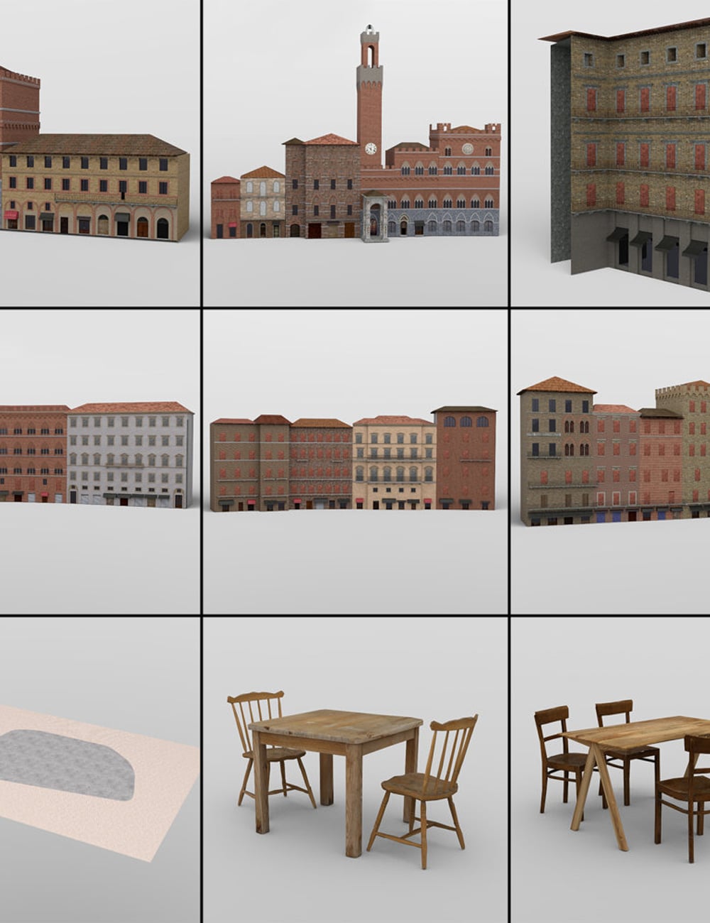 Renaissance Courtyard for DAZ Studio | Daz 3D