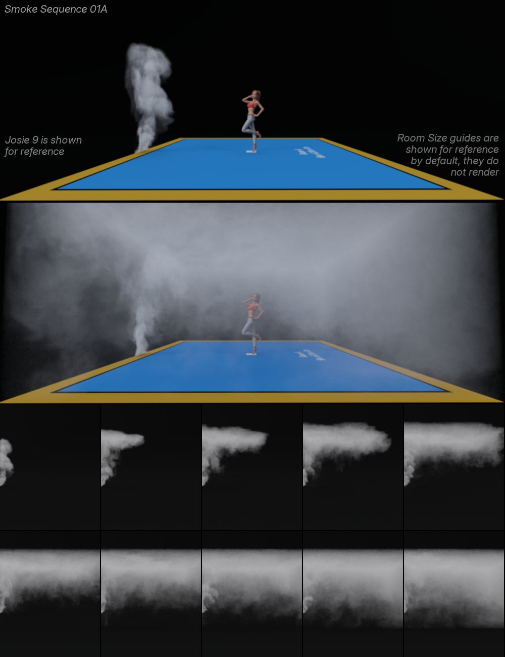 MMX VDB Smoke FX 02 | Daz 3D