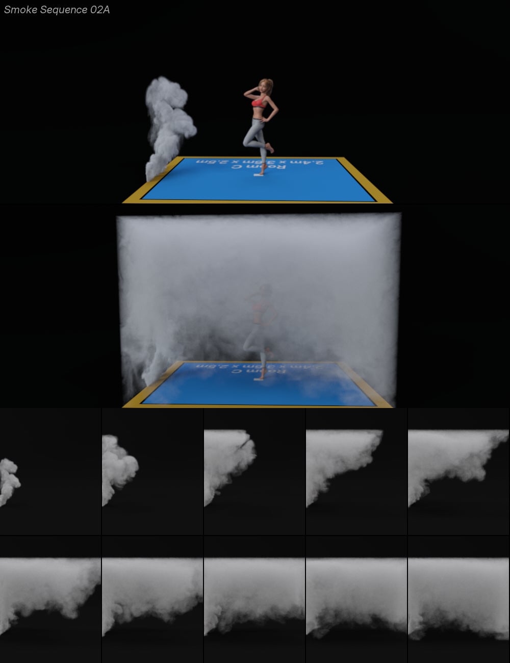 MMX VDB Smoke FX 02 | Daz 3D