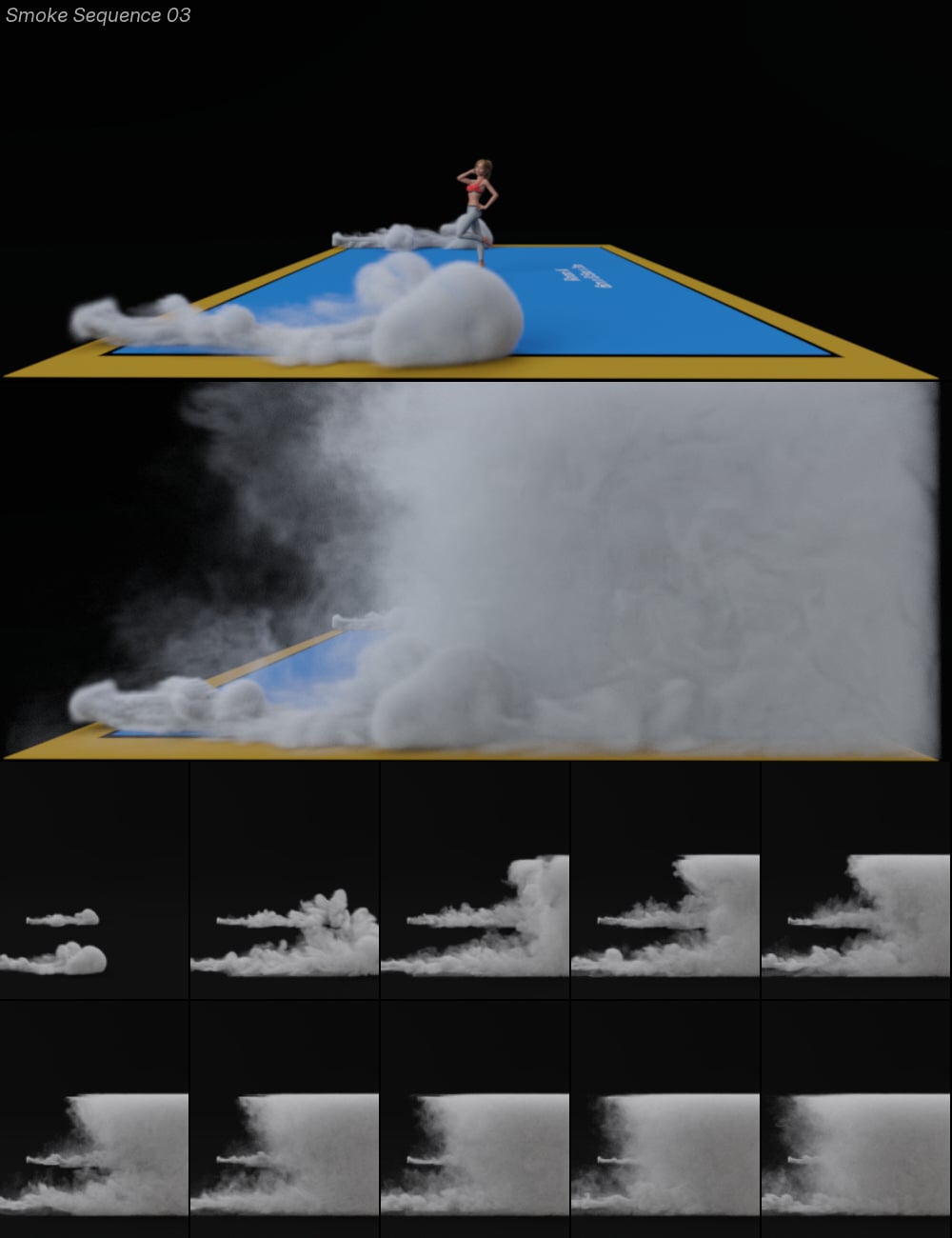 MMX VDB Smoke FX 02 | Daz 3D