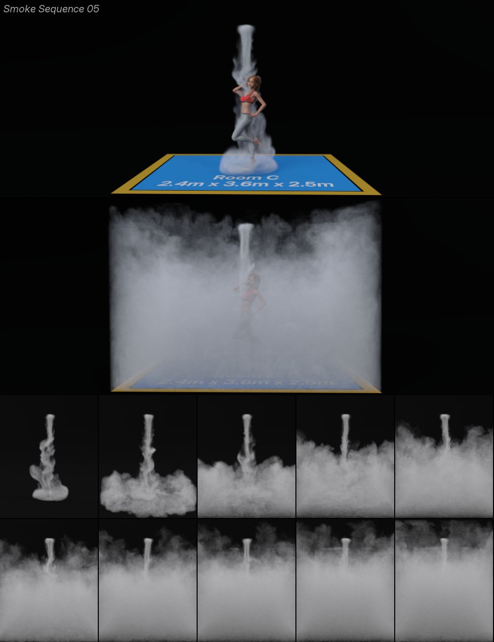MMX VDB Smoke FX 02 | Daz 3D