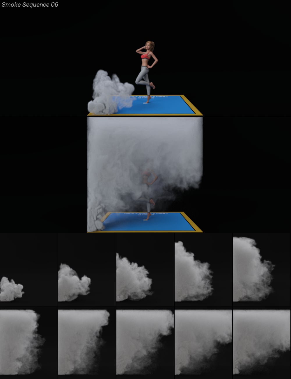 MMX VDB Smoke FX 02 | Daz 3D