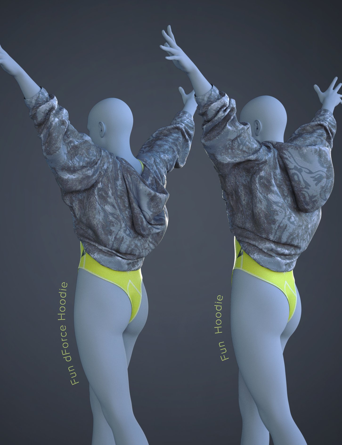 dForce Fun Swimwear Outfit for Genesis 9 | Daz 3D