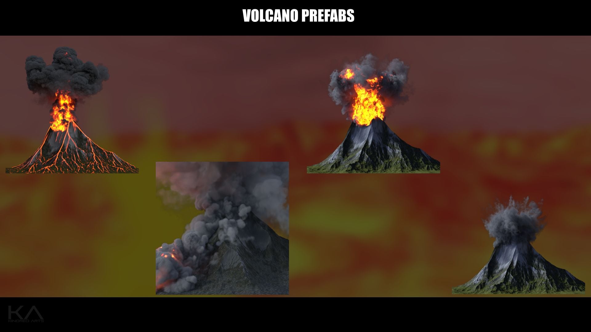 Iray Mega Volcano | Daz 3D