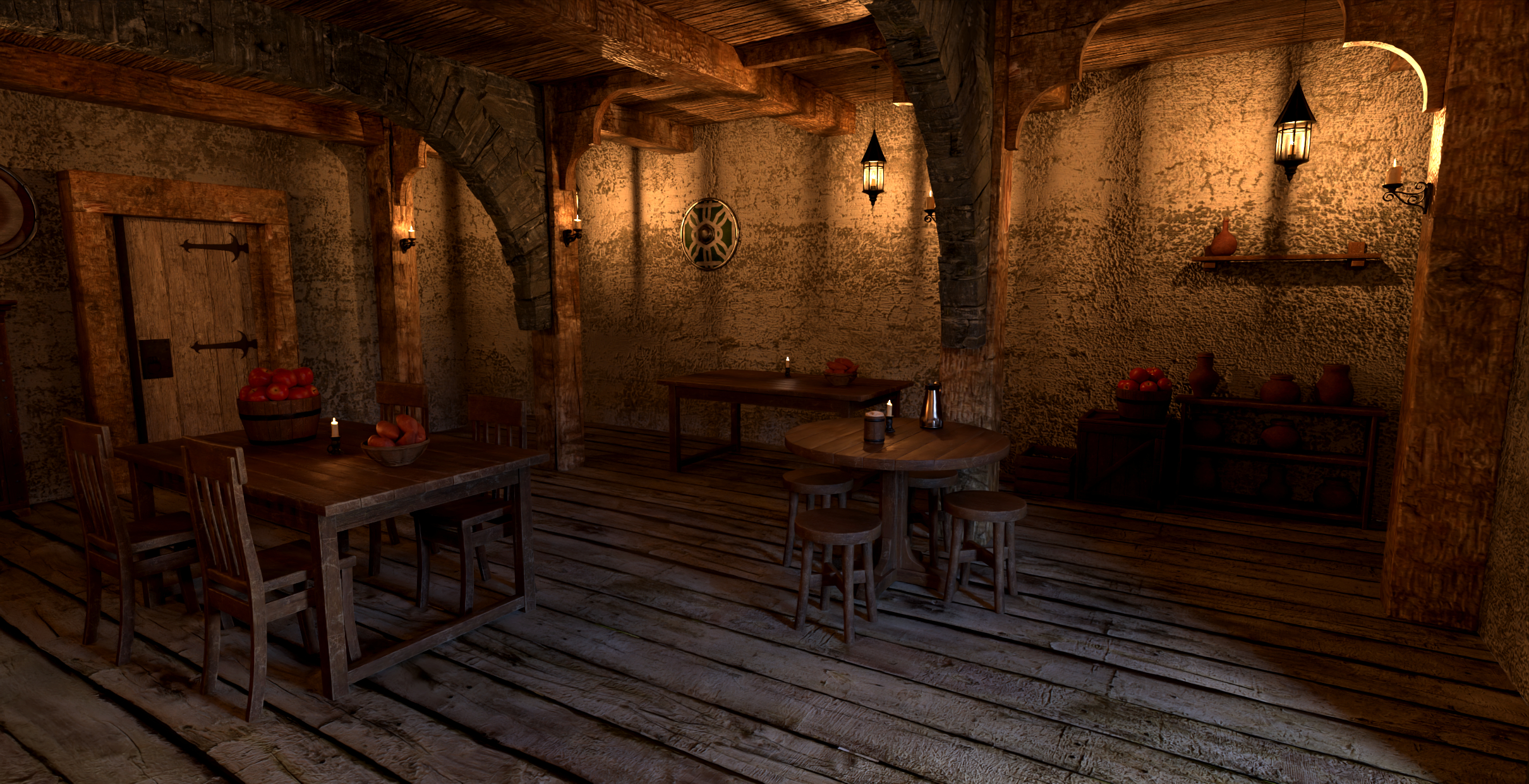 FG Medieval Home Interior | Daz 3D