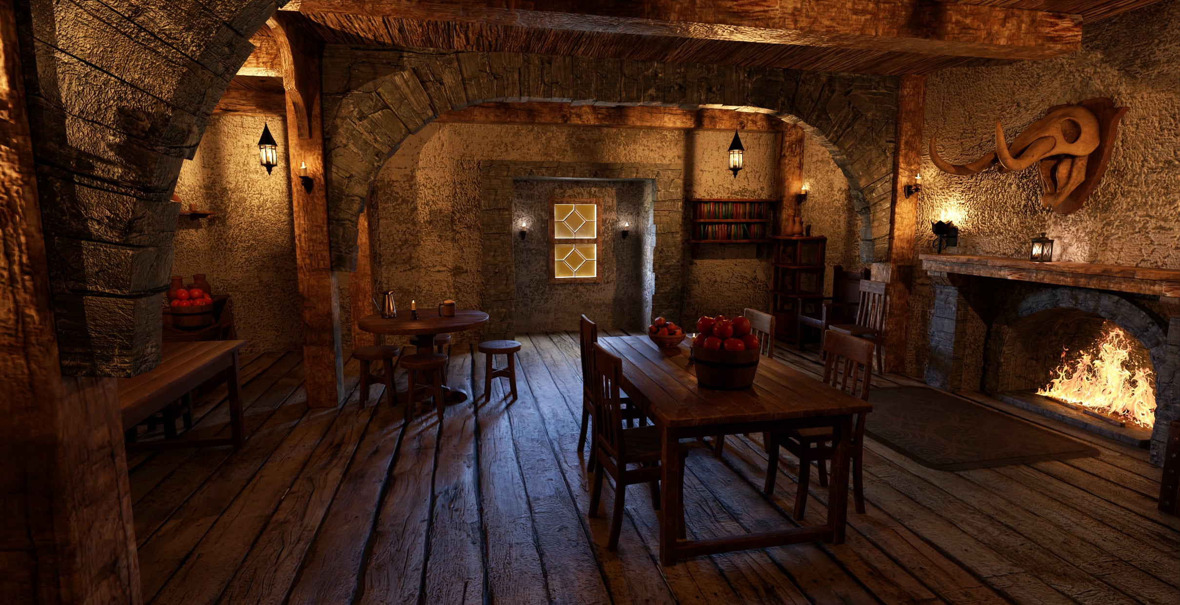 FG Medieval Home Interior | Daz 3D