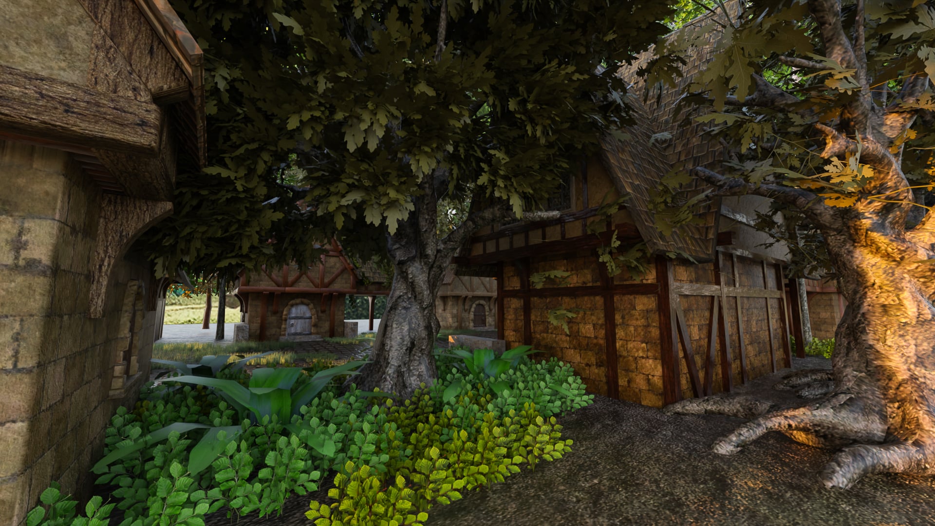 Medieval Forest Village | Daz 3D