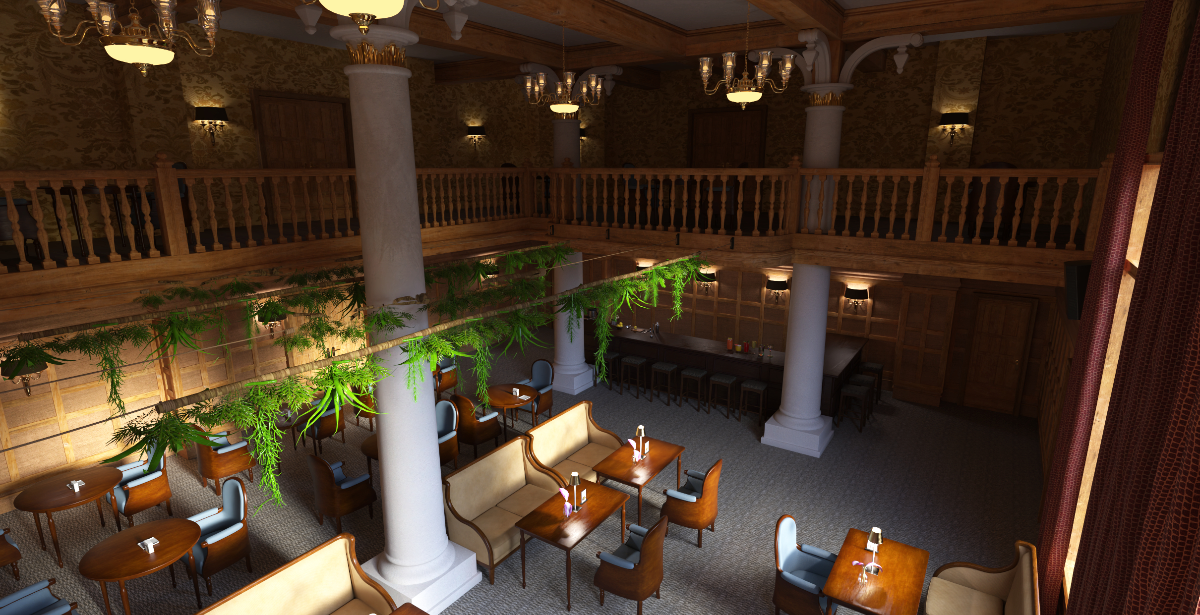 FG Atmosphere Lounge | Daz 3D