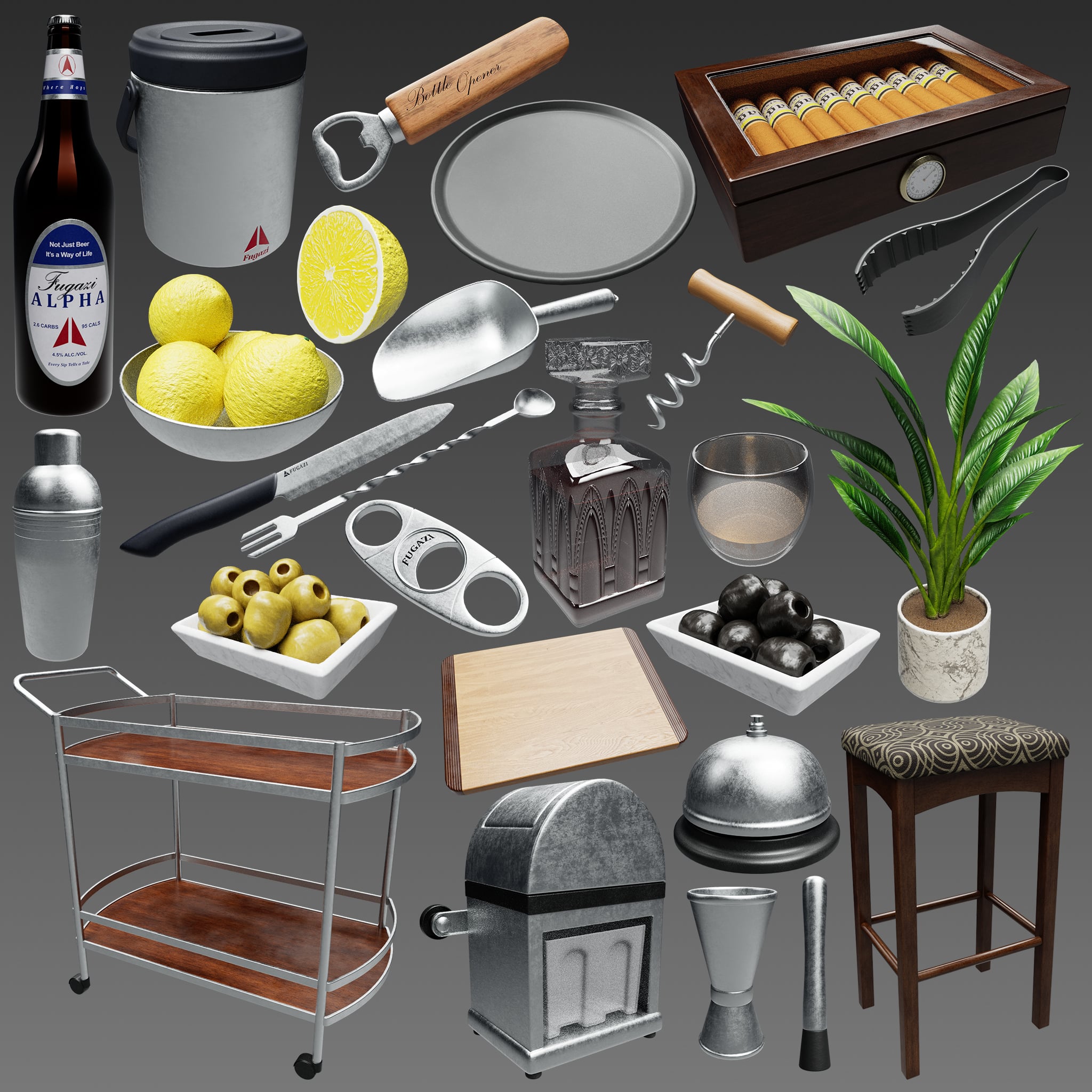 FG Atmosphere Lounge | Daz 3D