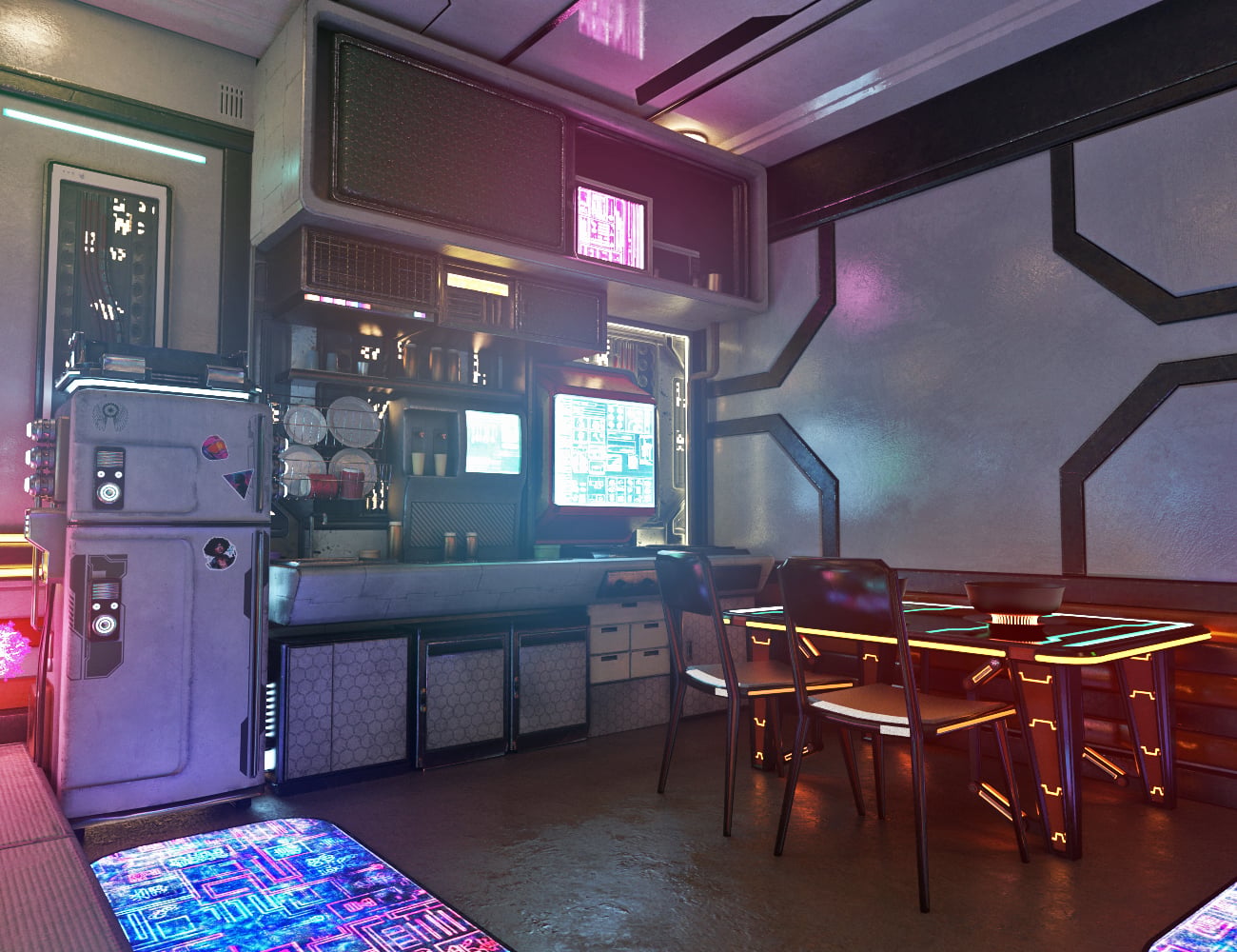 XI Cyber Japan Apartment | Daz 3D
