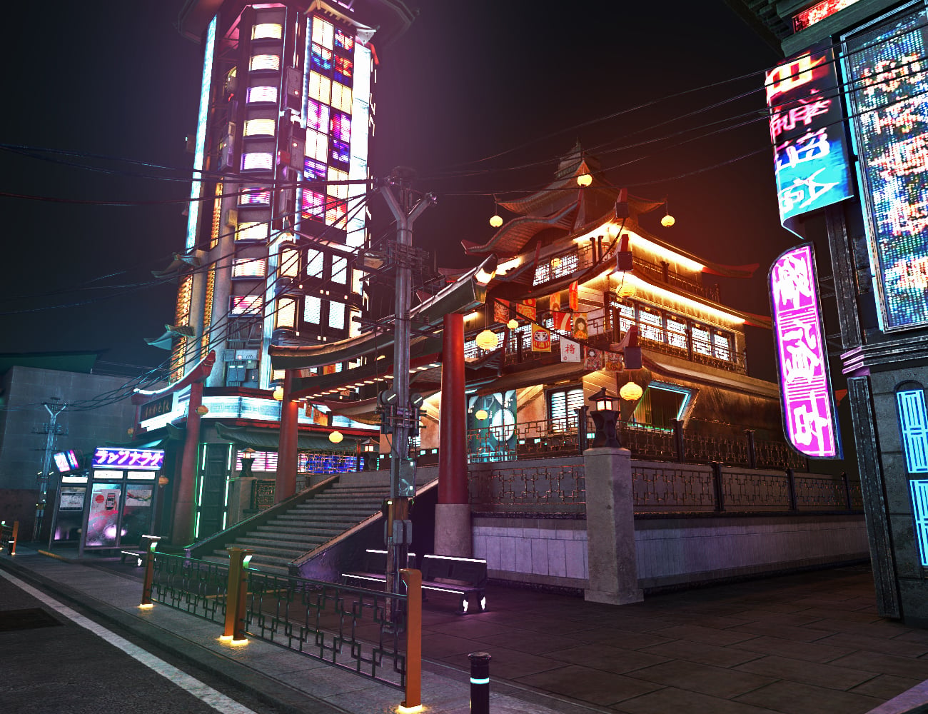 XI Cyber Japan Bundle | Daz 3D