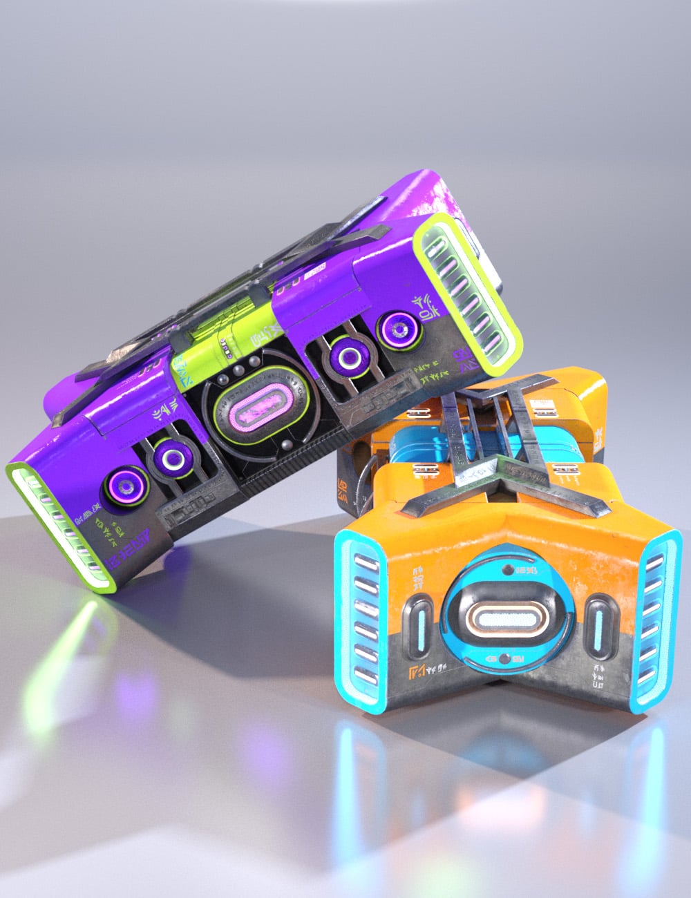 Alien Loot Boxes Part 2 | Daz 3D