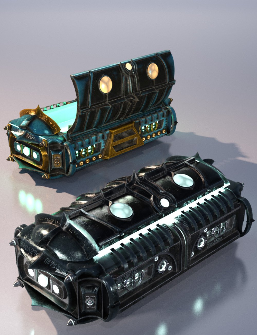 Alien Loot Boxes Part 2 | Daz 3D