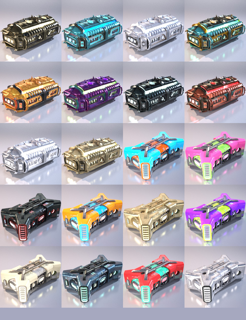 Alien Loot Boxes Part 2 | Daz 3D