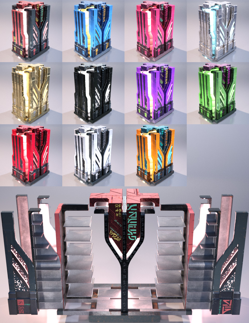 Alien Loot Boxes Part 2 | Daz 3D