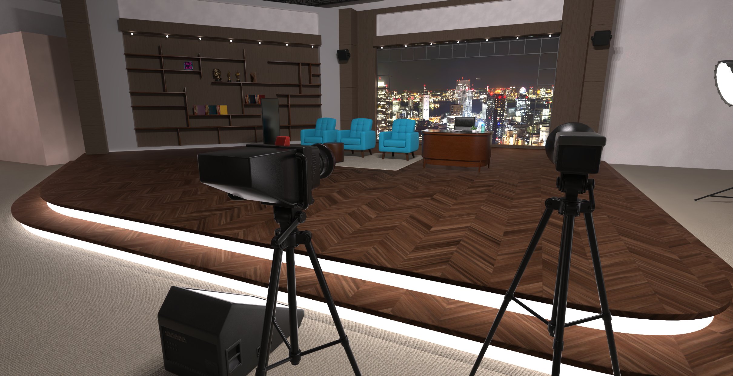 FG Morning Talk Show | Daz 3D