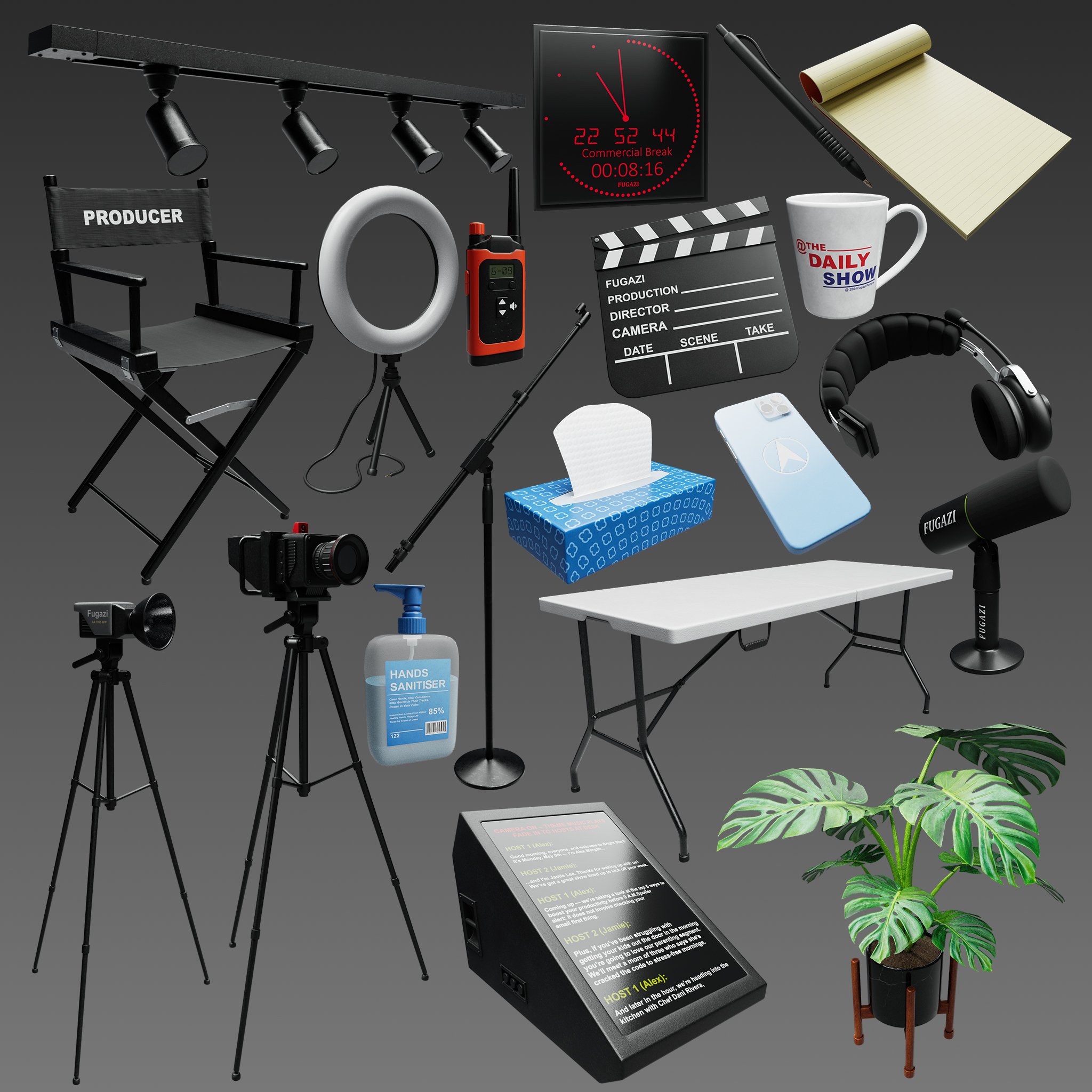 FG Morning Talk Show | Daz 3D