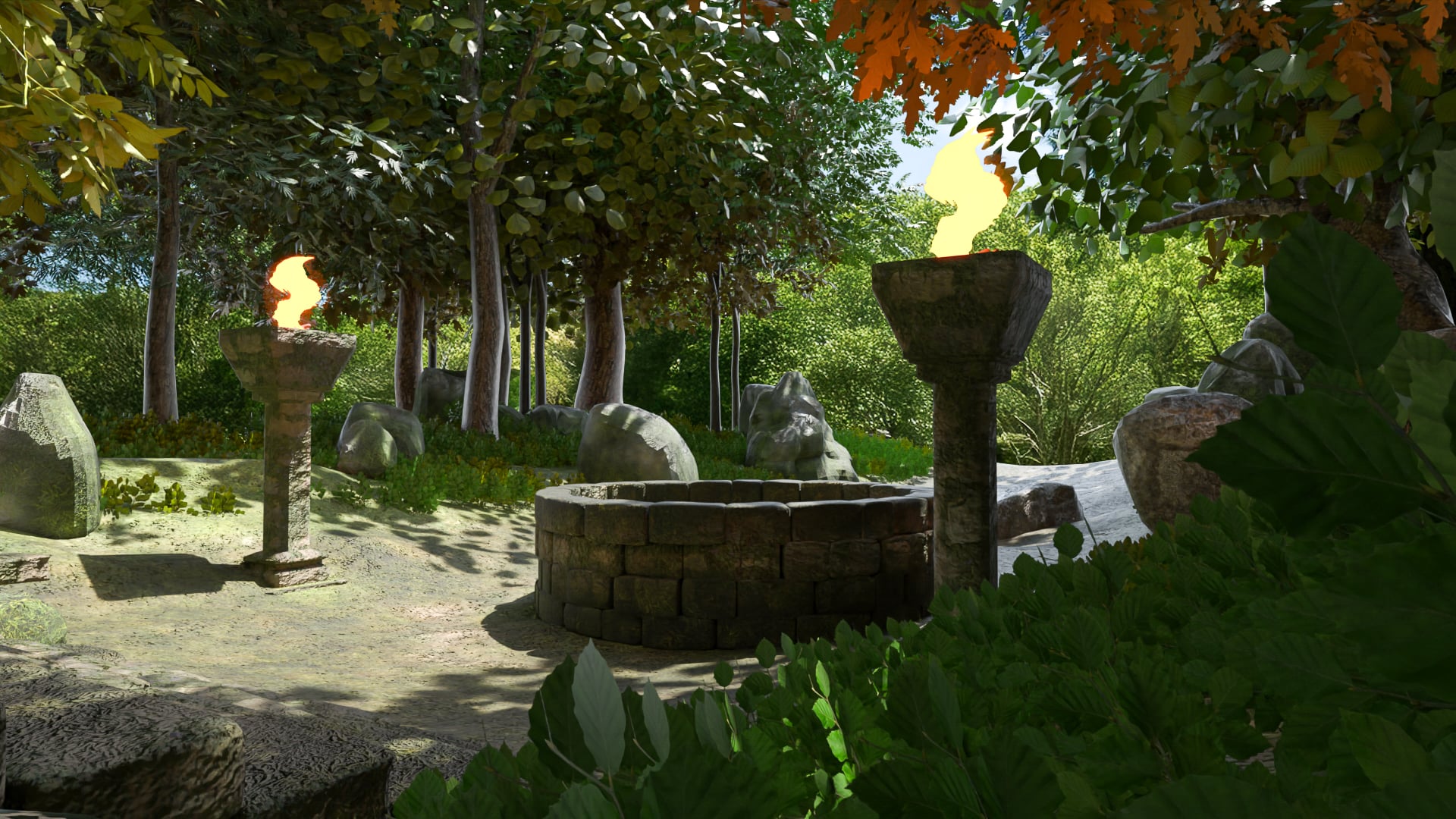 Ancient Forest Shrine | Daz 3D