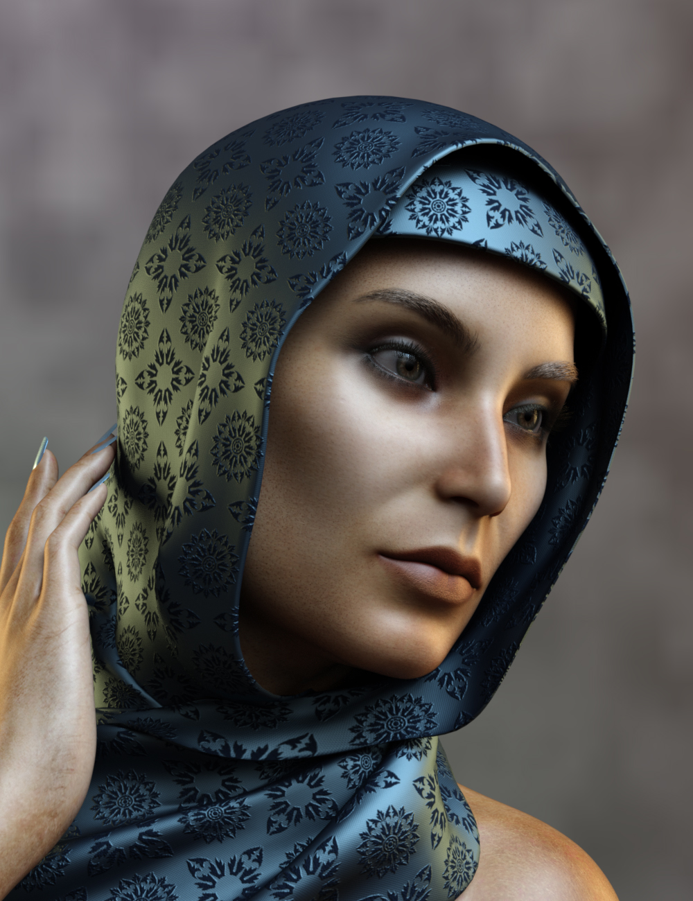 AB Natural Eyebrows and Eyelashes | Daz 3D