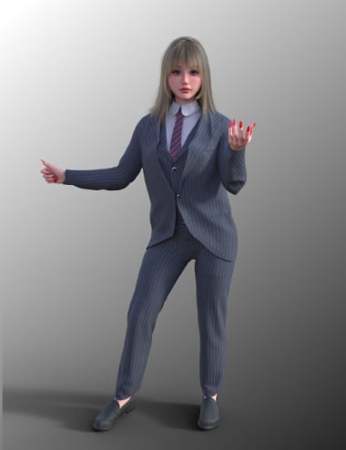 FG Talk Show Host Outfit for Genesis 9 | Daz 3D