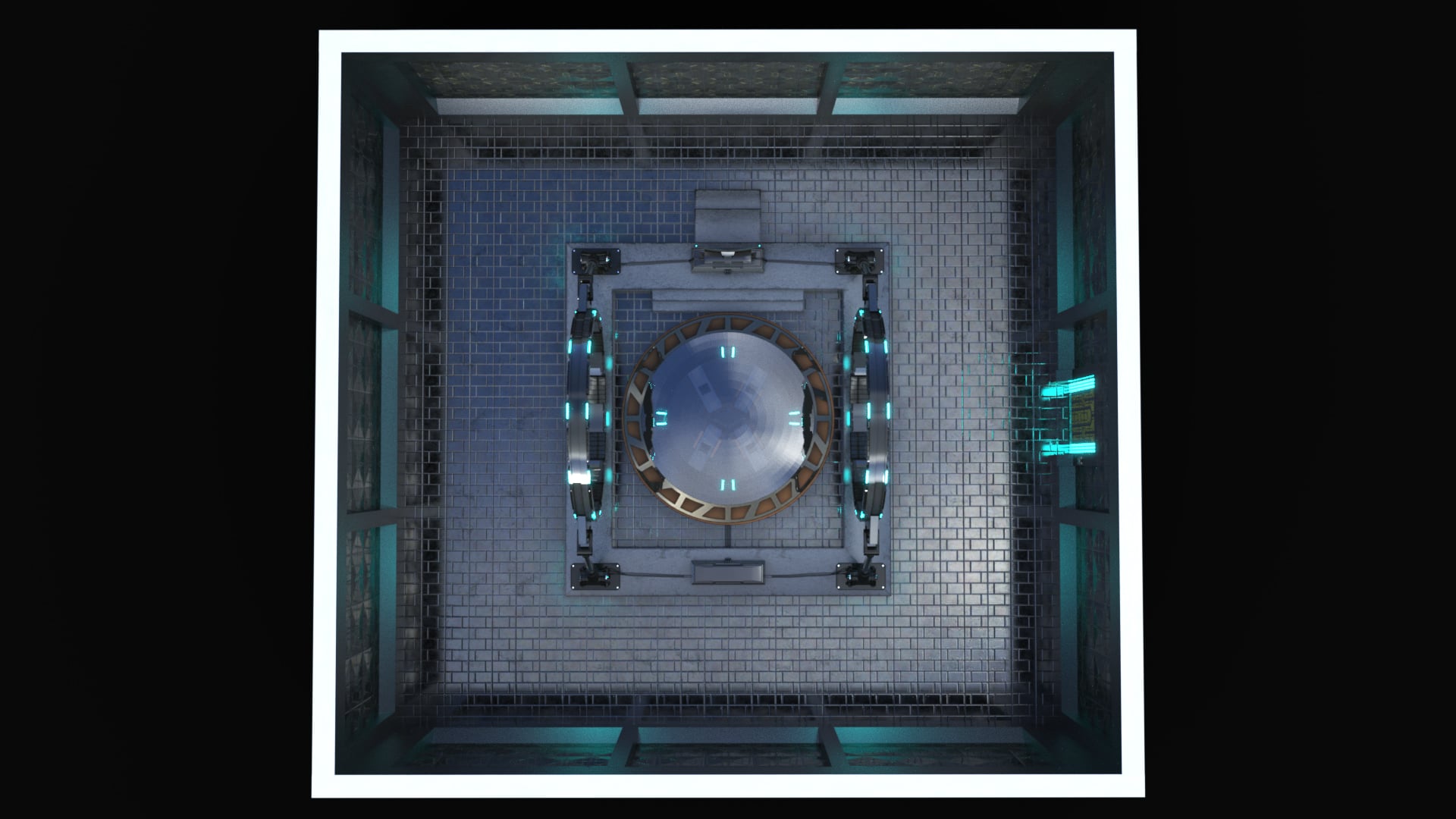 Sci-Fi Teleporter | Daz 3D