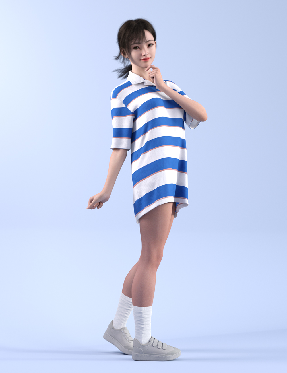 dForce HnC25 Retro Spring Outfits for Genesis 9 | Daz 3D