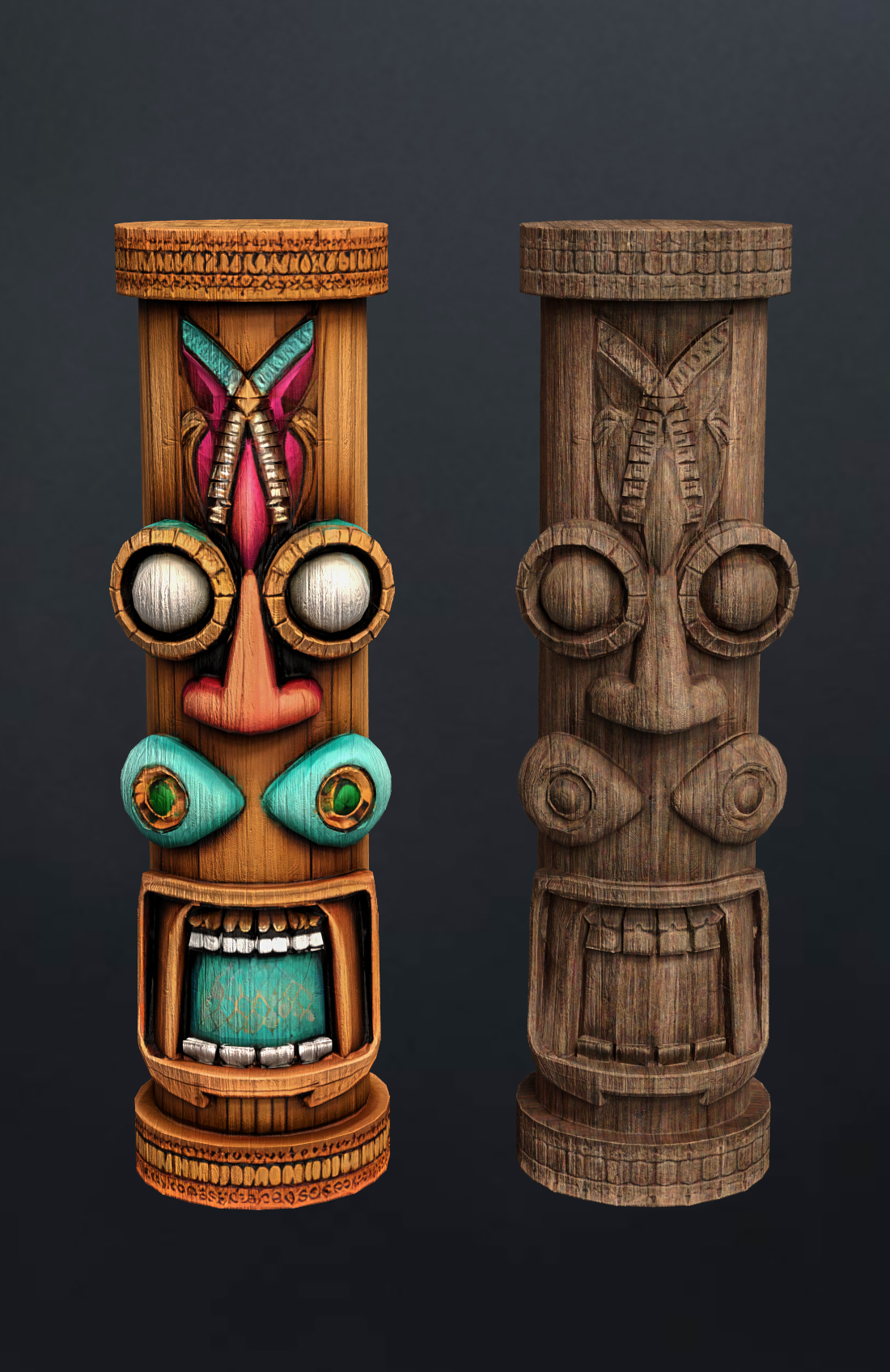 Tiki Totems | Daz 3D