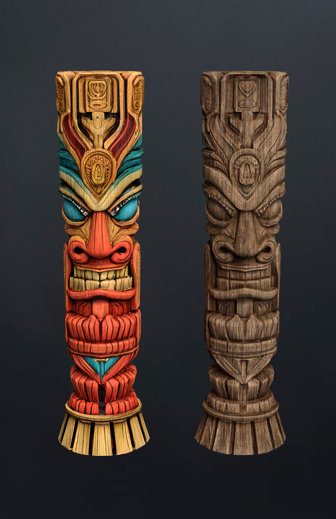 Tiki Totems | Daz 3D