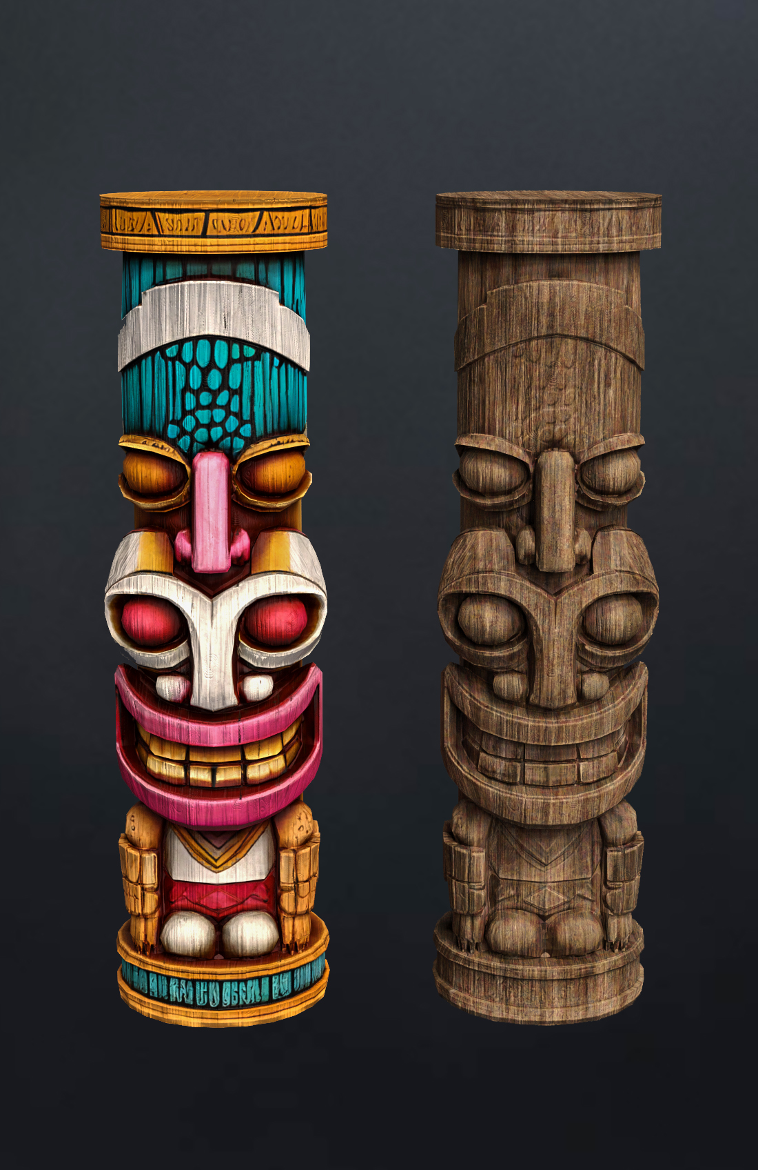 Tiki Totems | Daz 3D